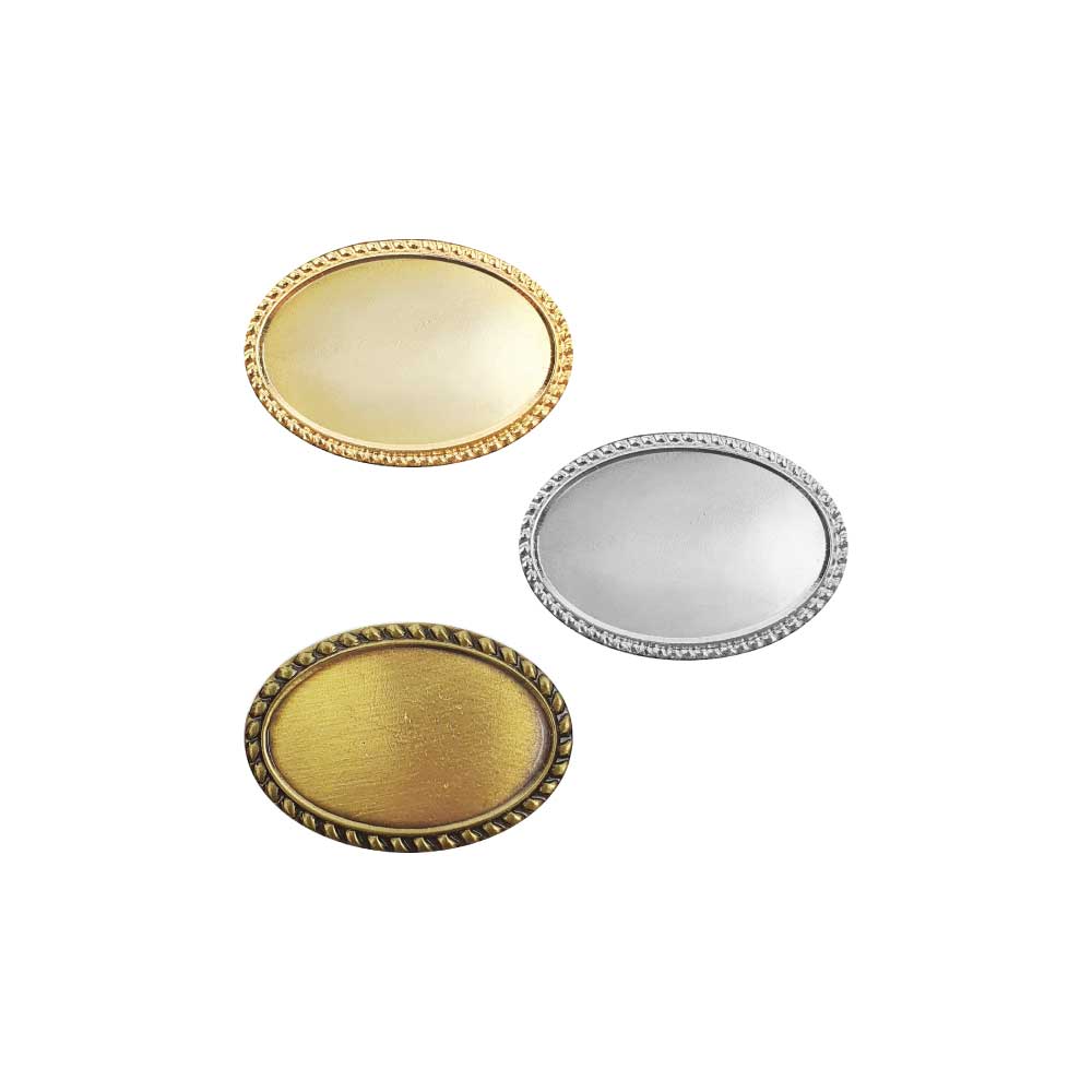 Oval Rope Design Logo Badges | Promotional Gifts Suppliers