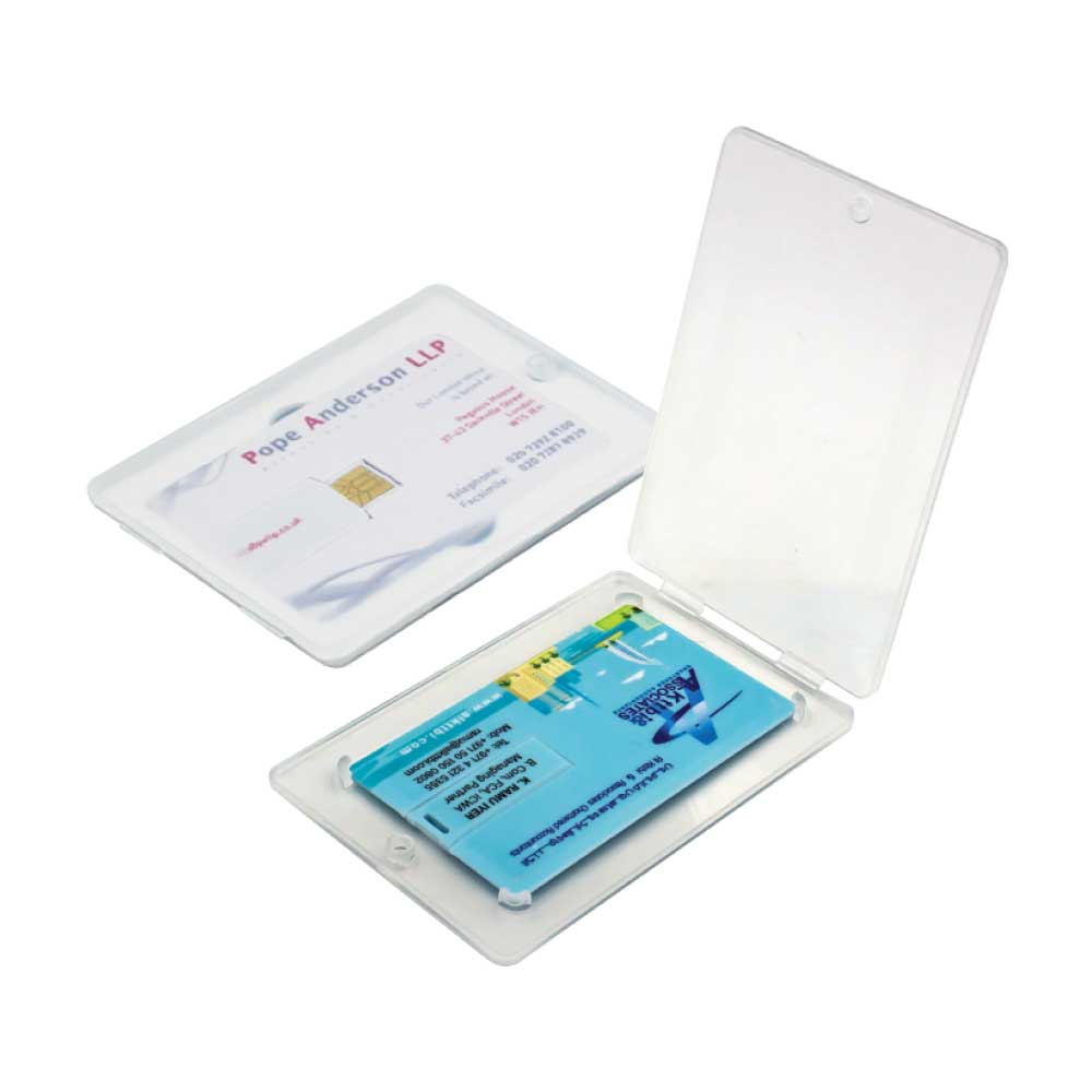 Plastic Cases for Card Shaped USB | Promotional Gifts Suppliers