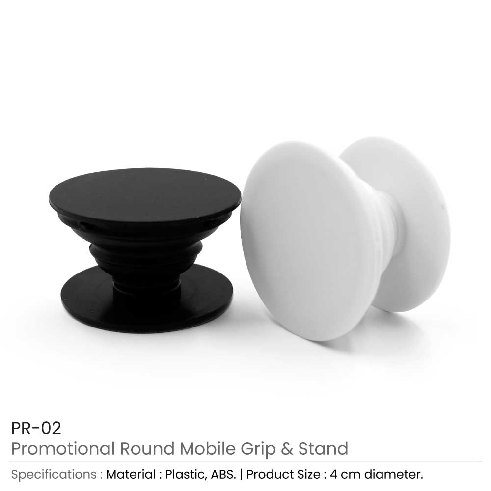 Round Mobile Grip and Stand | Promotional Gifts Suppliers