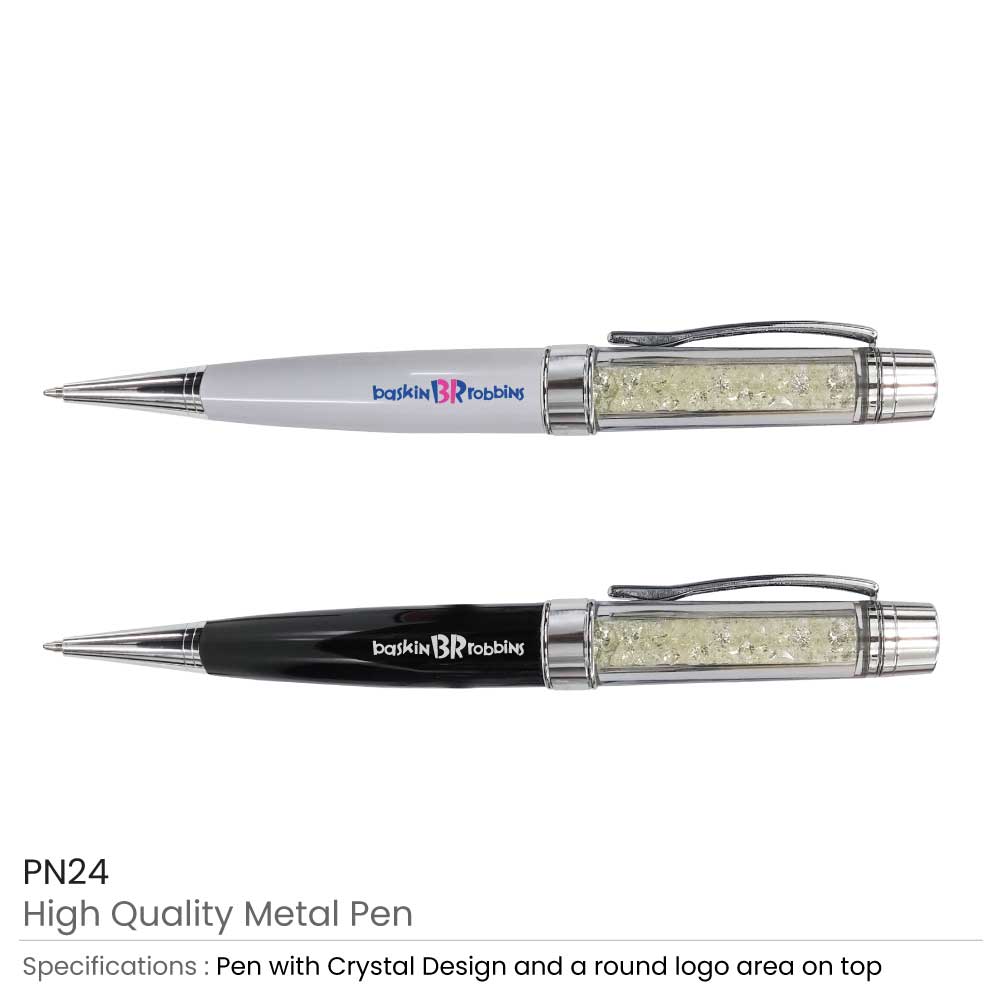 Crystal Metal Ballpoint Pens | Promotional Gifts Suppliers